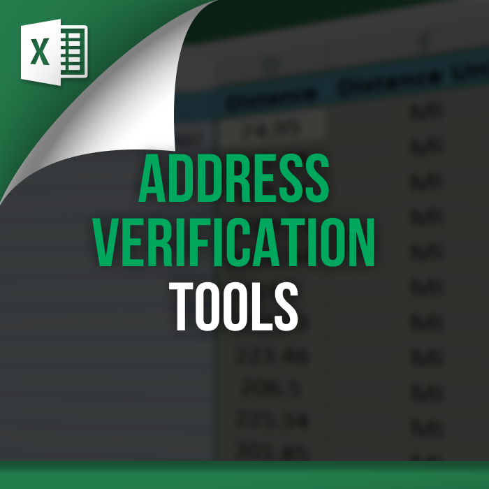Address Verification Tool – Excel Distance Calculators