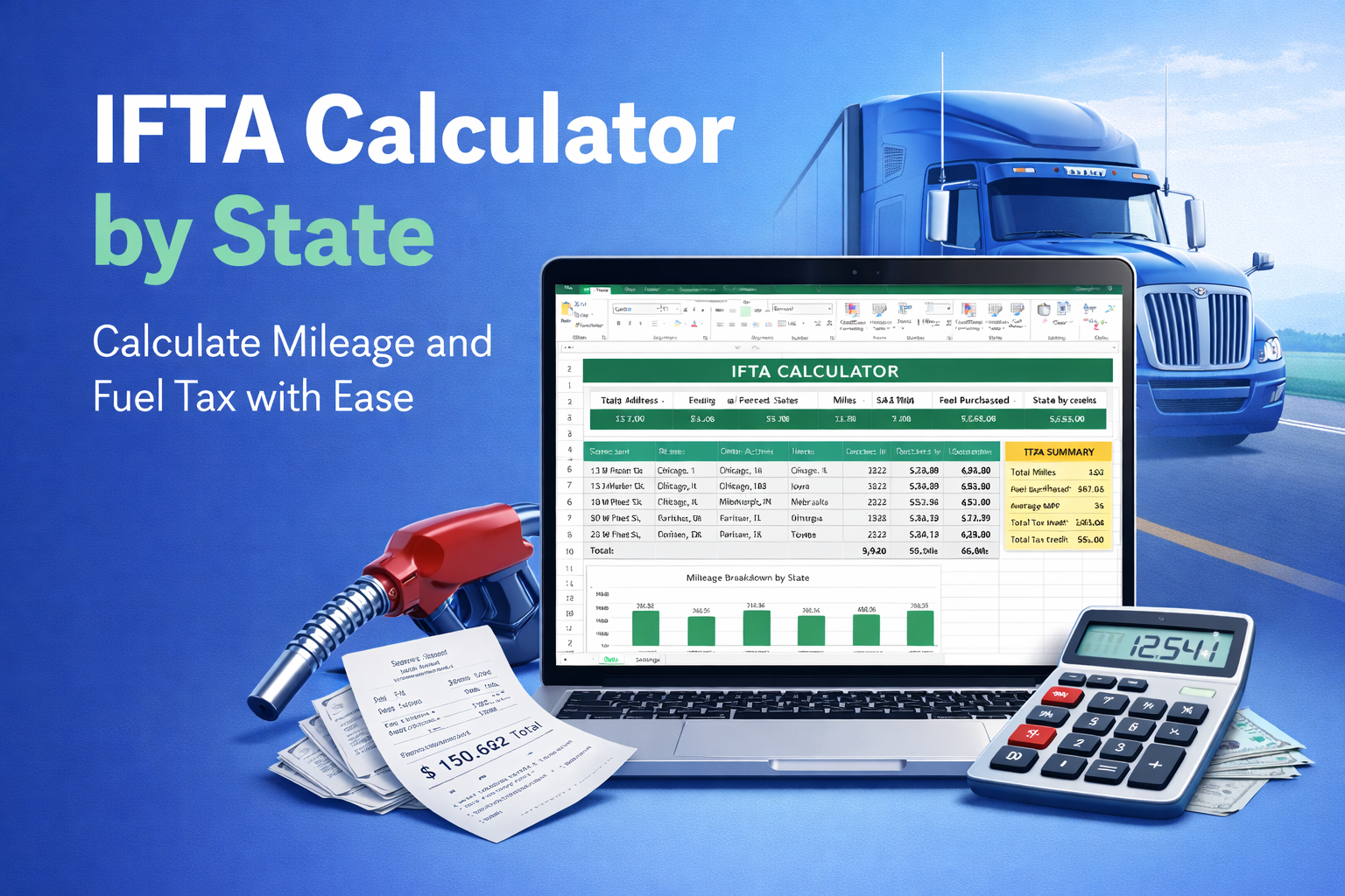 IFTA Calculator by State | Accurate Mileage and Fuel Tax Calculator ...