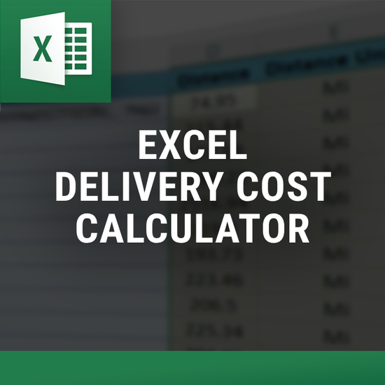 Delivery Cost Calculator for Excel — Distance Pricing – Excel Distance ...